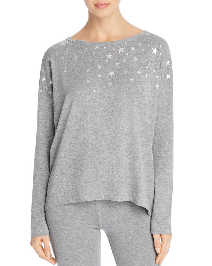 PJ Salvage Metallic Star PJ Top | Bloomingdale's