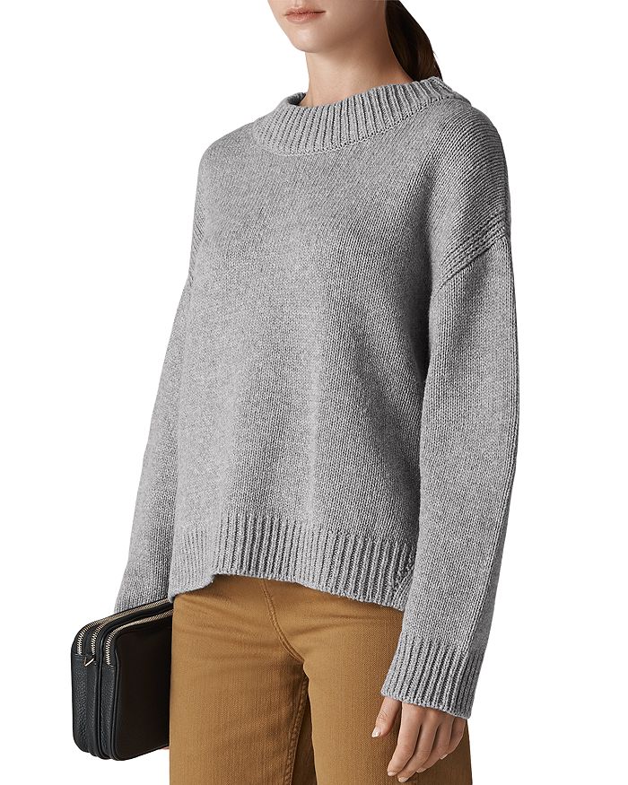 Whistles Chunky Cropped Sweater | Bloomingdale's
