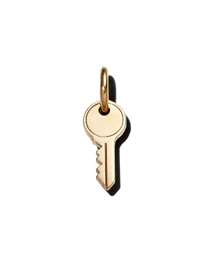 Zoë Chicco 14K Yellow Gold Midi Bitty Key Charm | Bloomingdale's
