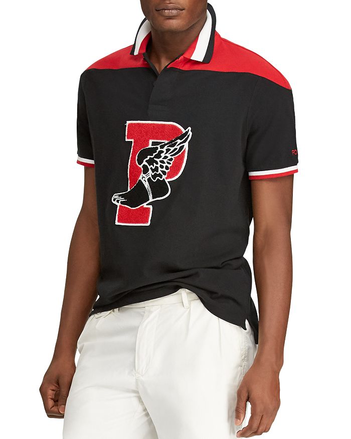 Polo Ralph Lauren P-Wing Logo Classic Fit Polo Shirt | Bloomingdale's
