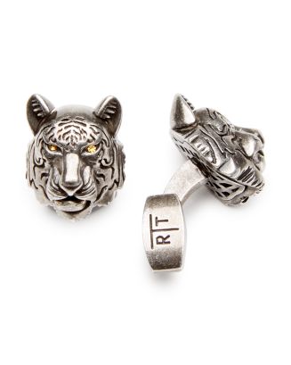Tateossian Men's Tiger Cufflinks | Bloomingdale's