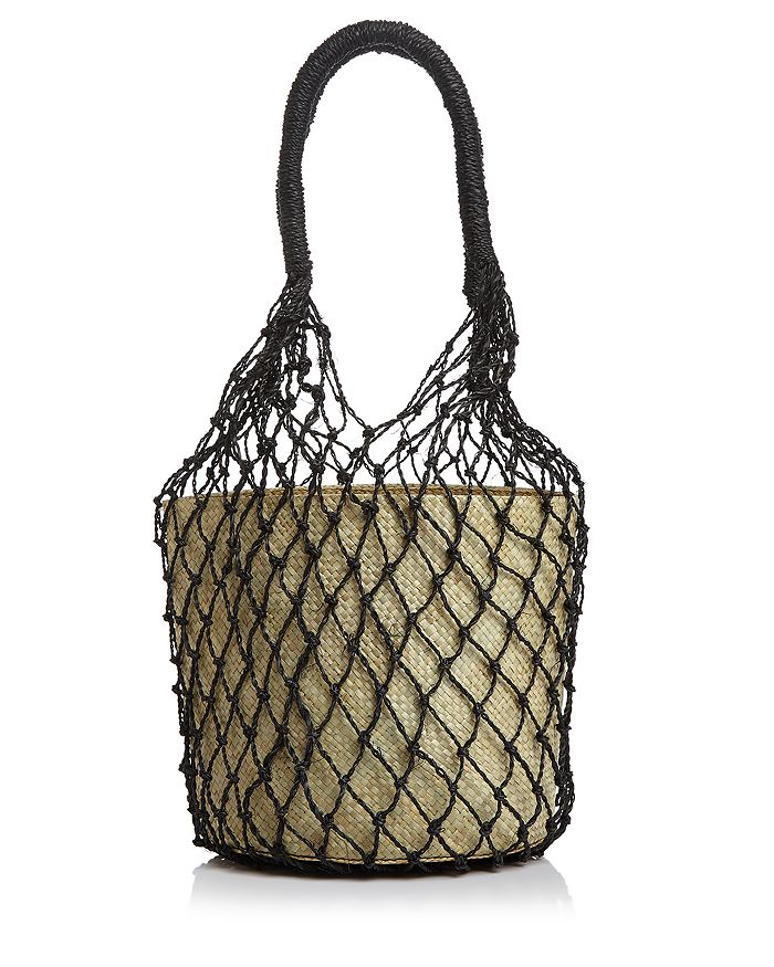 AQUA Rai Large Net Bucket Bag - 100% Exclusive | Bloomingdale's