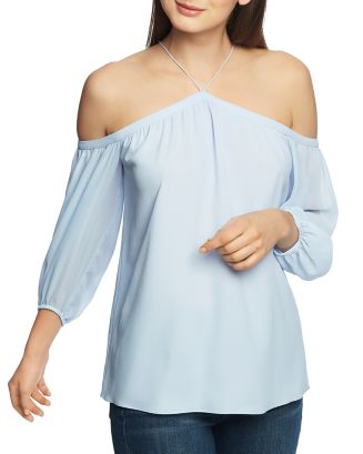 1.STATE Cold-Shoulder Blouse | Bloomingdale's
