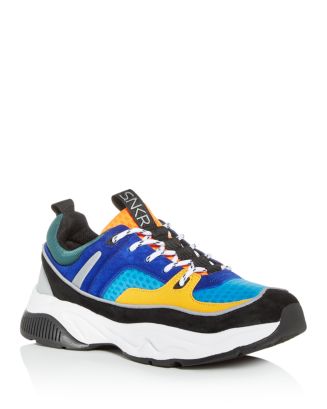SNKR Project Men's Brixton Mixed-Media Low-Top Sneakers | Bloomingdale's