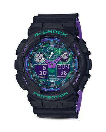 G-Shock Multicolor Analog-Digital Watch, 51.2mm | Bloomingdale's