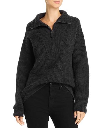 Splendid Cooper Half-Zip Sweater | Bloomingdale's
