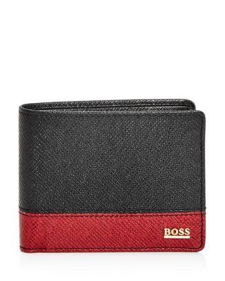 BOSS Hugo Boss Men's Signature Bi-Fold Wallet | Bloomingdale's