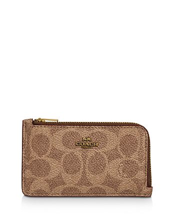 COACH Signature Card Case | Bloomingdale's