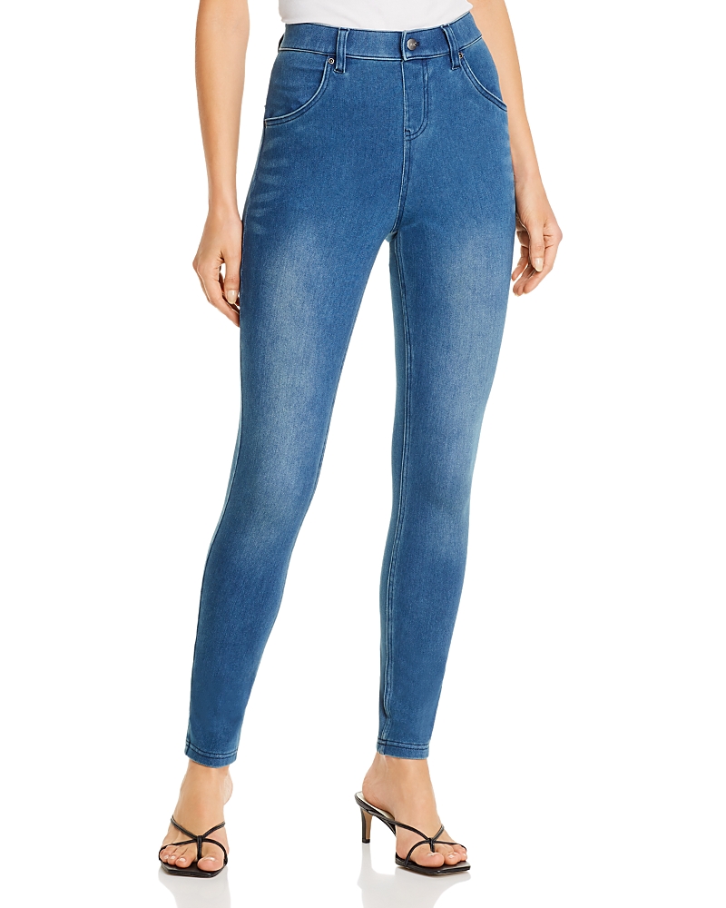 Click here for Hue Ultra-Soft High-Waisted Denim Leggings prices