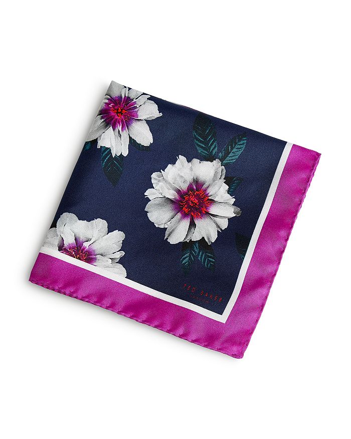 Ted Baker Silk Floral Print Pocket Square | Bloomingdale's
