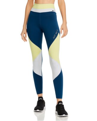 Nike Colorblocked Leggings | Bloomingdale's