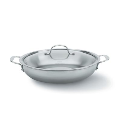 Calphalon Tri-Ply Stainless 12" Everyday Covered Pan | Bloomingdale's
