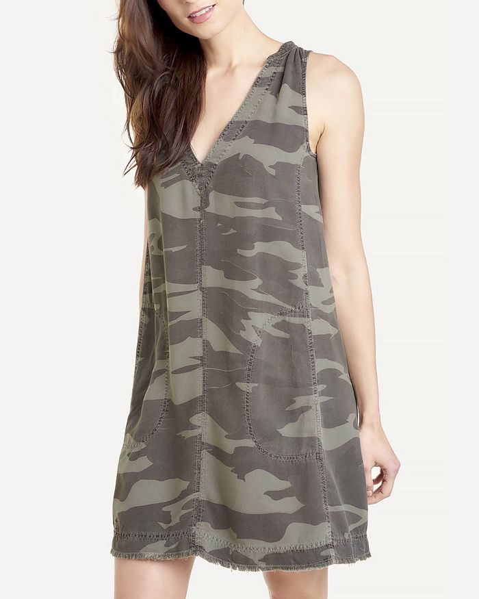 Splendid Camo Print Mini Dress | Bloomingdale's