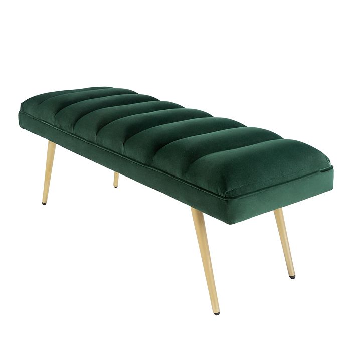Surya Roxanne Upholstered Bench | Bloomingdale's