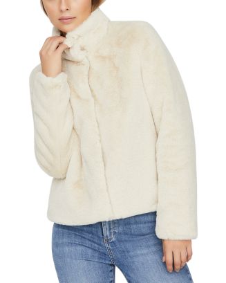 Vero Moda Thea Faux Fur Jacket | Bloomingdale's