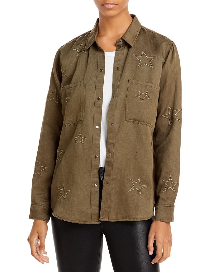 Rails Marcel Star Embroidered Shirt | Bloomingdale's