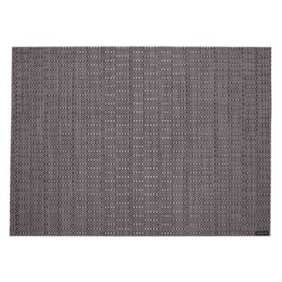 Chilewich Thatch Rectangle Placemat - Pewter