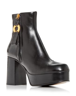 See by Chloé Women's Jenny High Block Heel Platform Booties ...