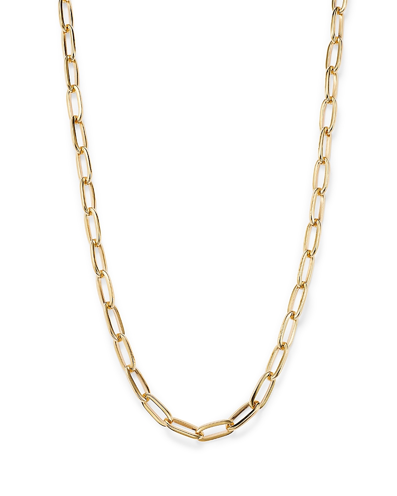 Click here for Alberto Amati 14K Yellow Gold Oval Link Chain Neck... prices