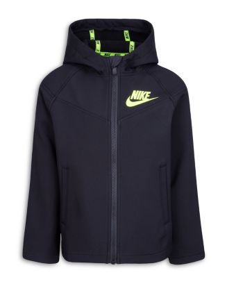 Nike Boys' Softshell Zip Hooded Jacket - Little Kid | Bloomingdale's