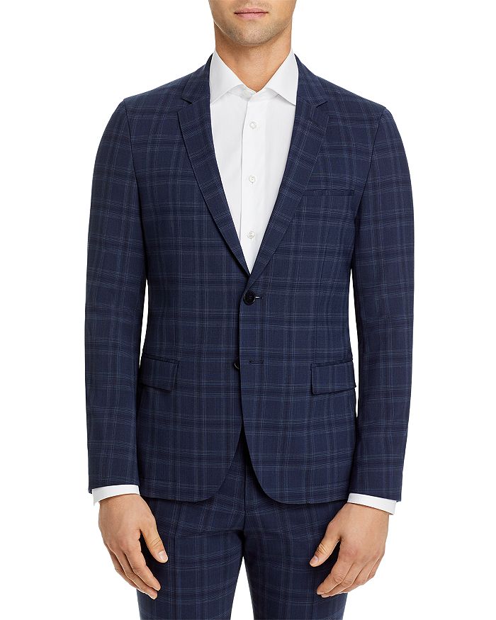HUGO Anfred Plaid Extra Slim Fit Suit Jacket | Bloomingdale's