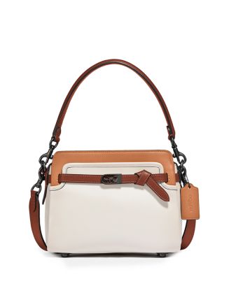 COACH Tate Small Color Blocked Leather Crossbody | Bloomingdale's