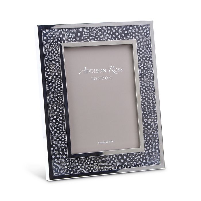 Addison Ross Guinea Feather & Silver Frame Collection | Bloomingdale's