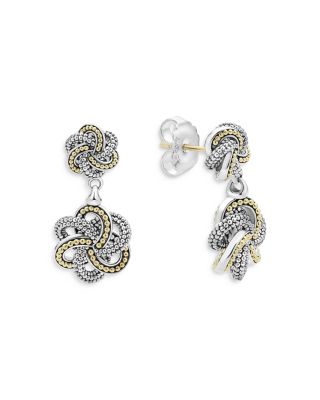 Lagos love knot earrings store