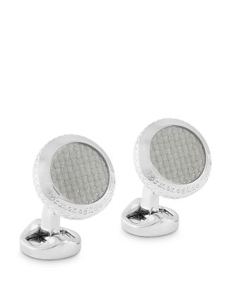 ZEGNA Round Pyramid Cufflinks | Bloomingdale's