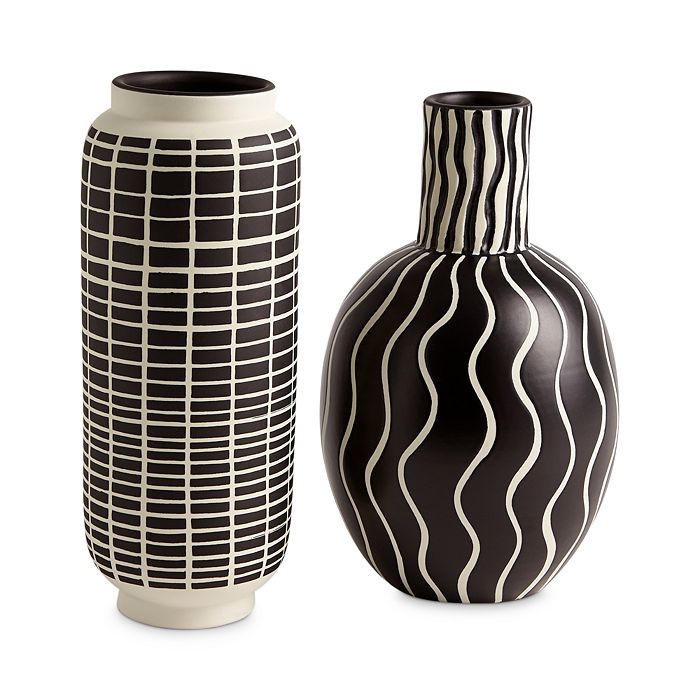 Global Views Graphic Vase Collection | Bloomingdale's