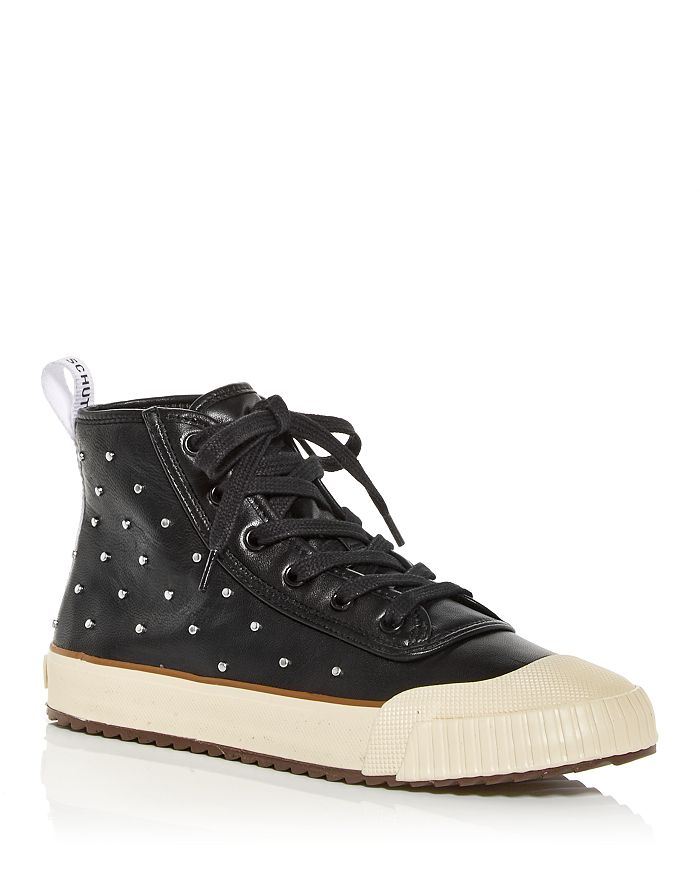 SCHUTZ Women's Belindah Studded High Top Sneakers | Bloomingdale's