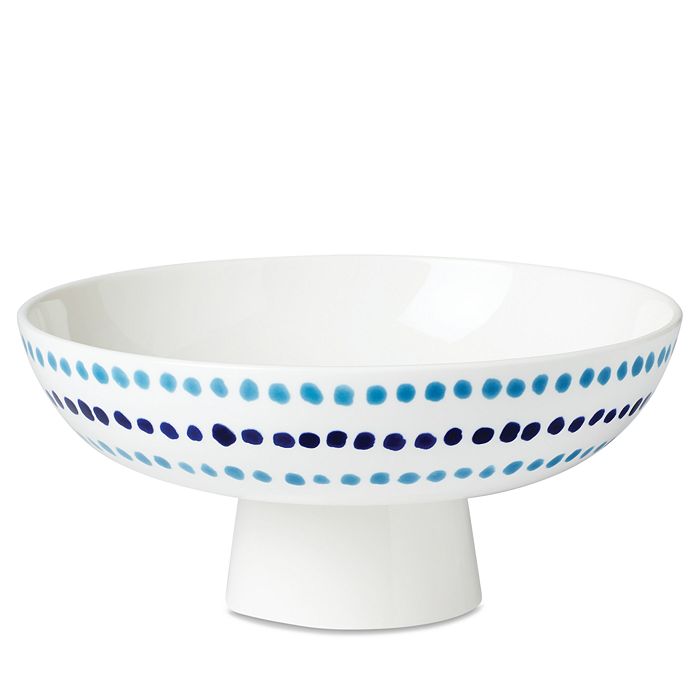 kate spade new york Floral Way Footed Bowl | Bloomingdale's
