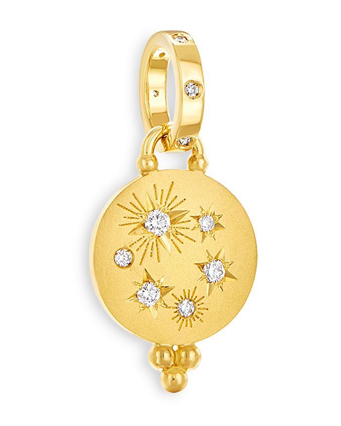 Temple St. Clair 18K Yellow Gold Celestial Diamond Cosmos Pendant ...