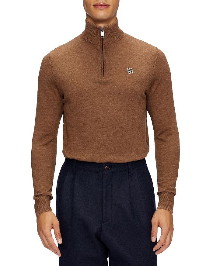 Ted Baker Merino Half Zip Pullover | Bloomingdale's