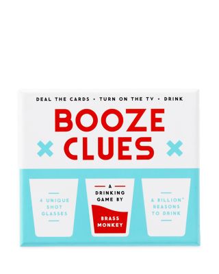 Galison Brass Monkey Booze Clues Drinking Game Set | Bloomingdale's