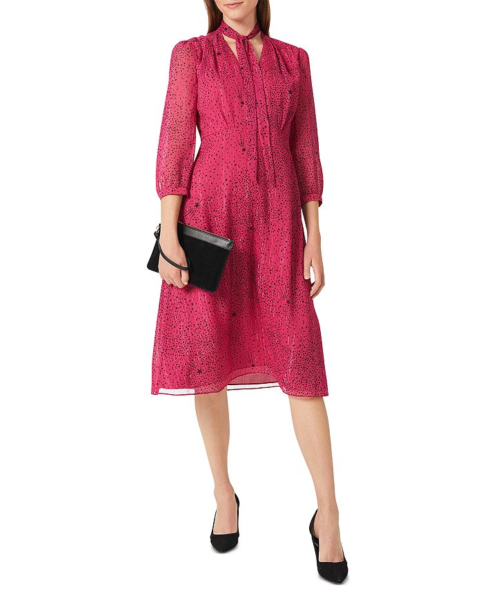 HOBBS LONDON Maxine Star Print Dress | Bloomingdale's