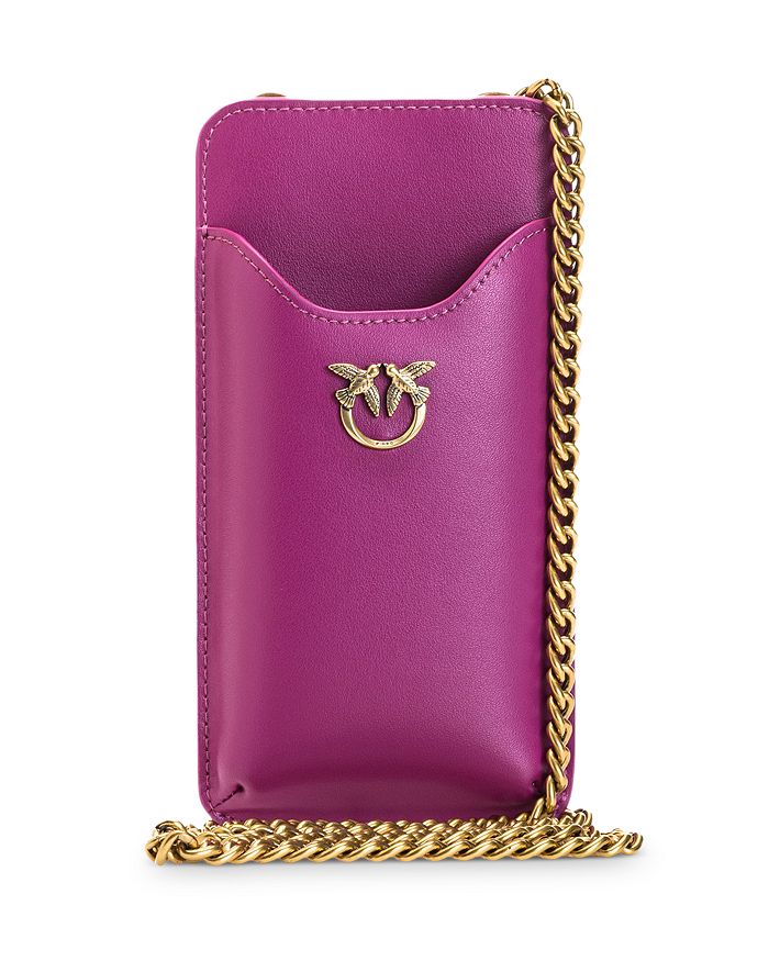 PINKO Simply Leather Smartphone Case | Bloomingdale's
