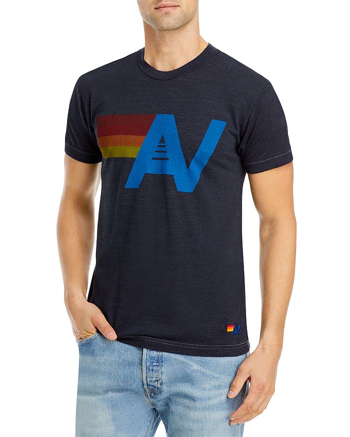Aviator Nation Logo Crew Tee | Bloomingdale's