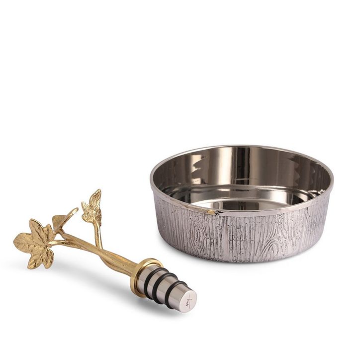 Michael Aram Ivy & Oak Coaster & Stopper Set | Bloomingdale's