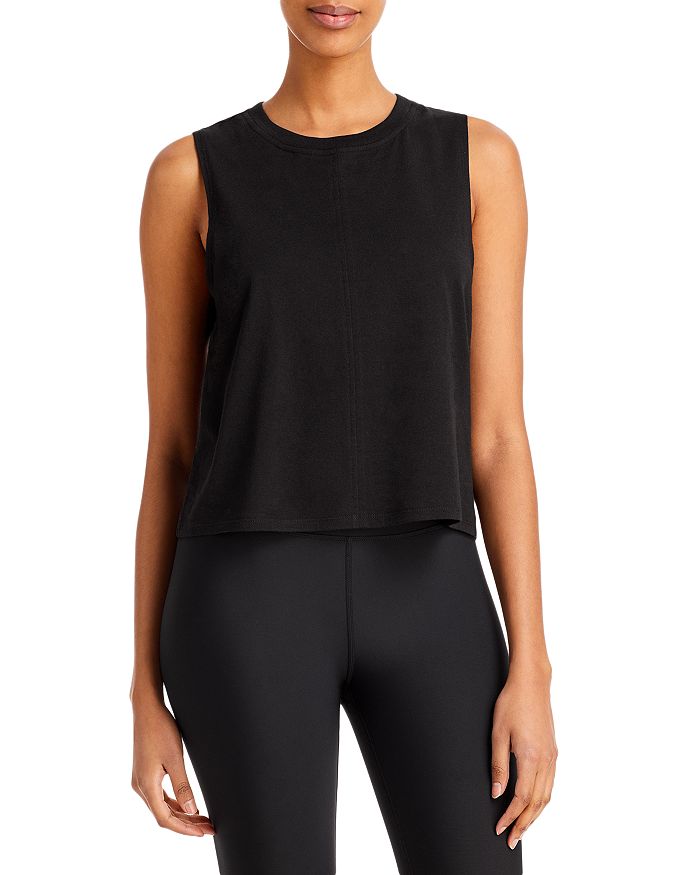 AQUA Split Back Tank Top - 100% Exclusive | Bloomingdale's