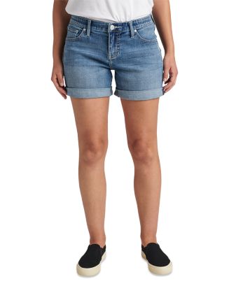 JAG Jeans Alex Mid Rise Boyfriend Shorts in Mid Vintage | Bloomingdale's