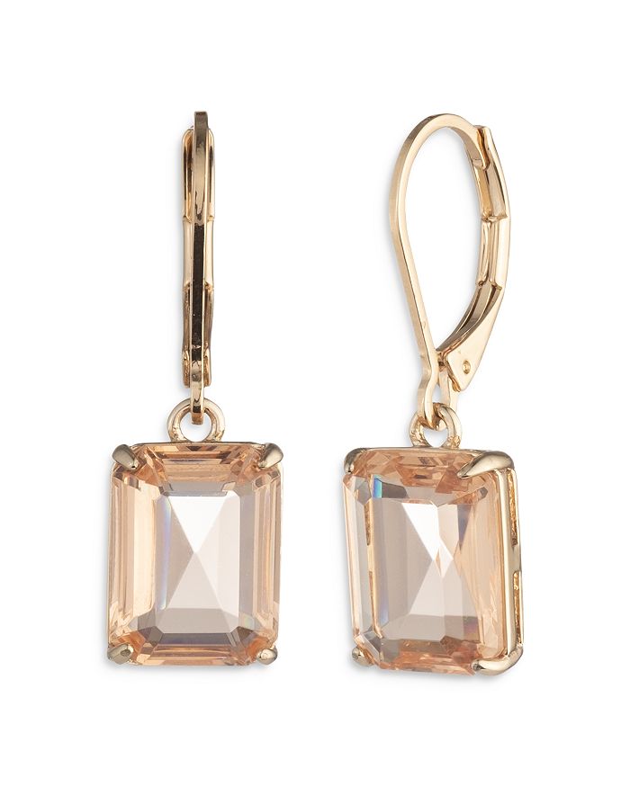 Ralph Lauren Square Crystal Drop Earrings | Bloomingdale's