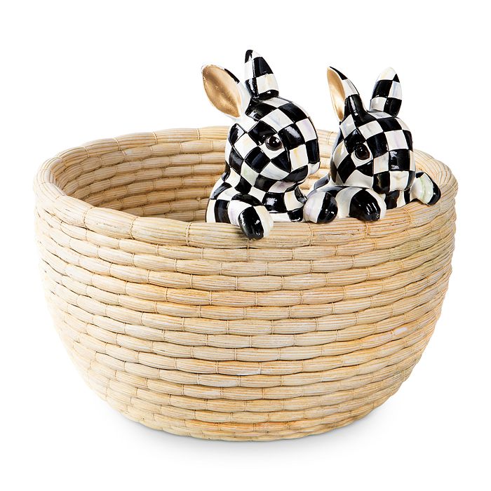 Mackenzie-Childs Bunny Buddies Basket | Bloomingdale's
