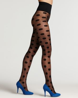 Commando 10 Denier Sheer Tights - Large Dot #H10T7 | Bloomingdale's