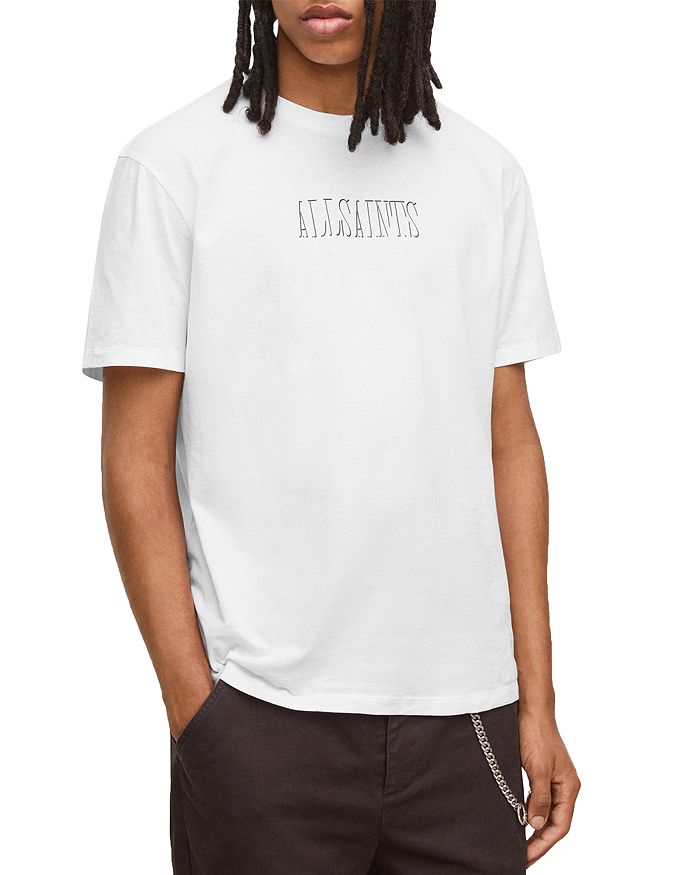 ALLSAINTS Shadow Logo Crewneck Tee | Bloomingdale's