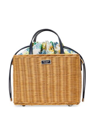 kate spade new york Rattan Satchel | Bloomingdale's