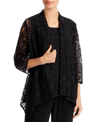 Caroline Rose Lace Swing Cardigan | Bloomingdale's