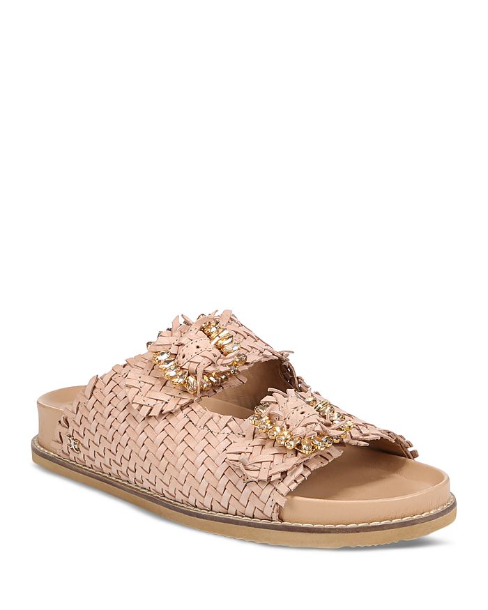Sam Edelman Women's Oaklyn Woven Slides | Bloomingdale's