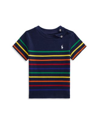 Ralph Lauren Boys' Striped Cotton Jersey Tee - Baby | Bloomingdale's