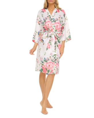 Flora Nikrooz Mckenzie Charmeuse Robe | Bloomingdale's